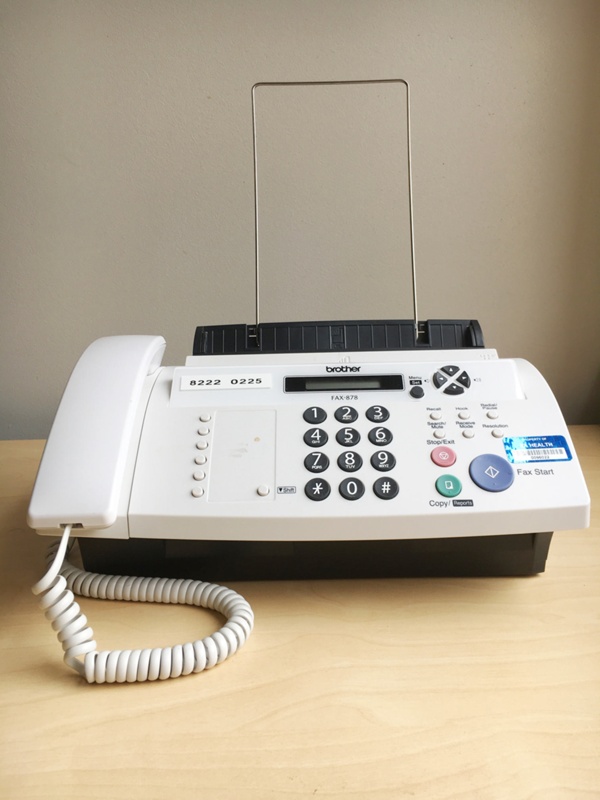 Equipment: Faxsimile (Fax) Machine; 2001; AR#6210 | eHive