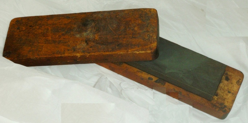Dental: Wood Encased Sharpening Stone; Ca 1940; AR#3707 | eHive