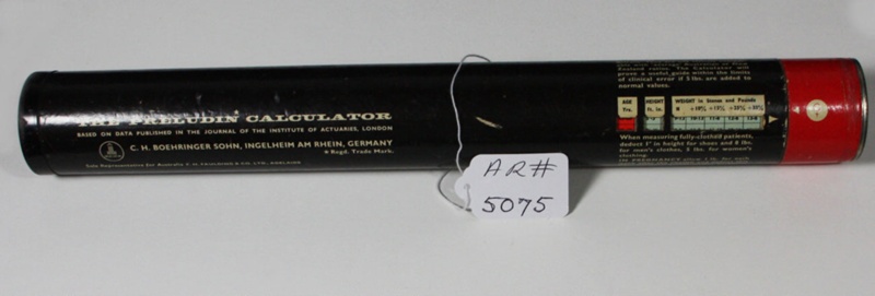 Equipment: Preludin Calculator; Ca 1960; AR#5075 | eHive