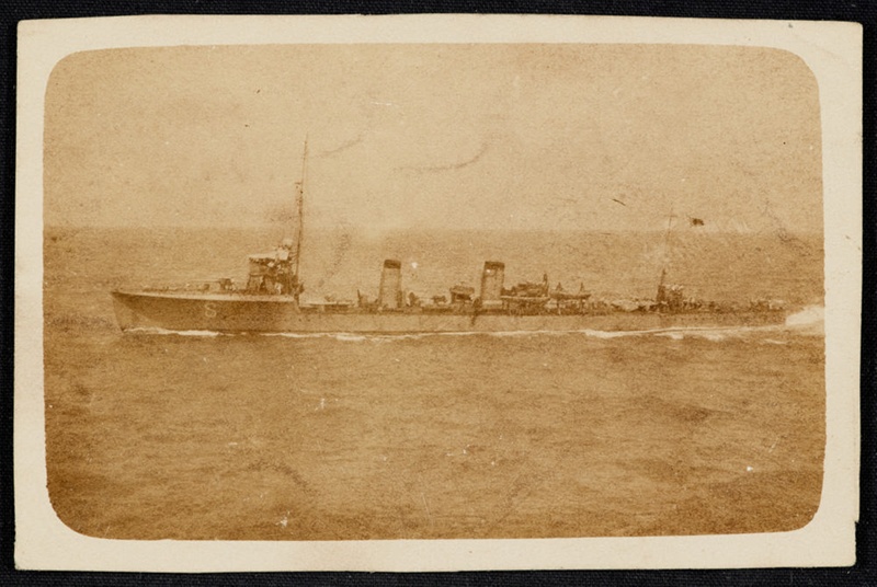 A Japanese Destroyer at sea.; Unknown; 1900-1950; 10507.1 | eHive