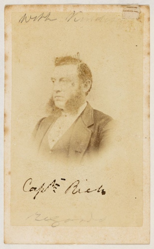 Studio portrait of Captain Rich.; Unknown; Before 1900; 12271.1 | eHive
