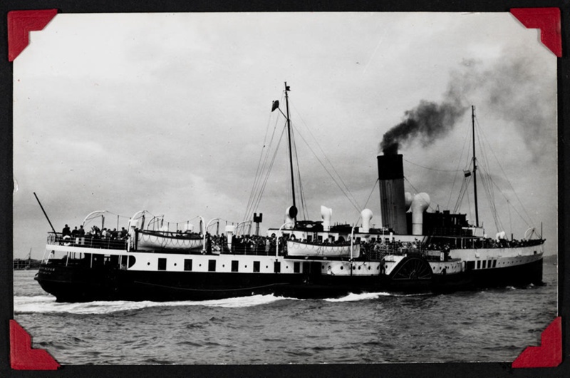 The 'Whippingham' in harbour, 1930.; Unknown; 1930; 14990.17 | eHive
