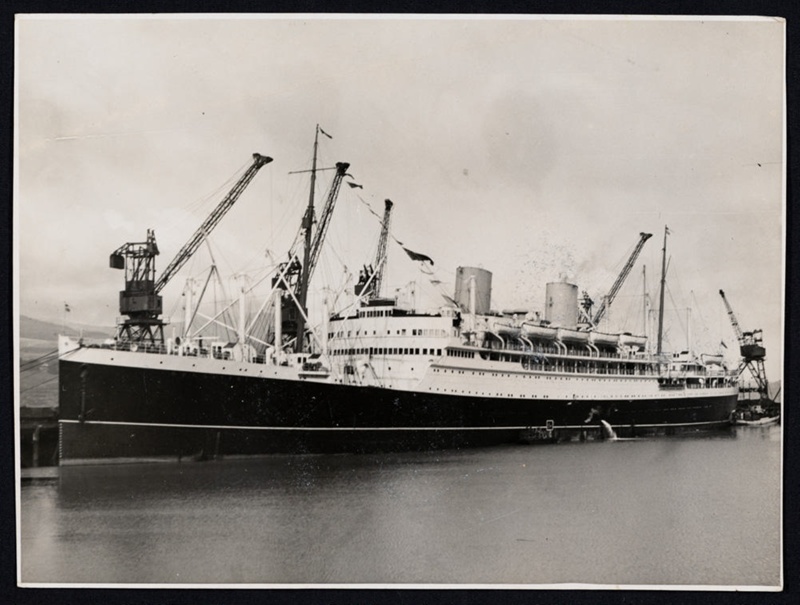 The M.V. 'Rangitiki II', the New Zealand Shipping Company.; Unknown ...