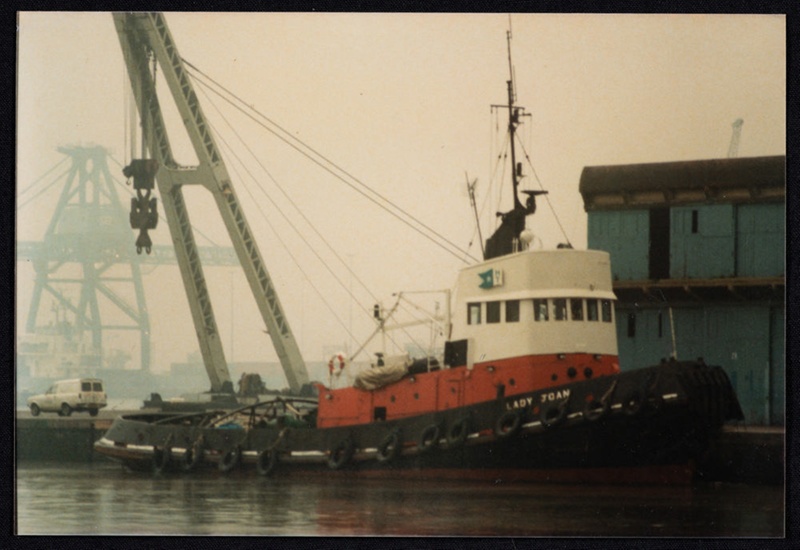 The tug 'Lady Joan II' in port.; Unknown; 1950-2000; 11509.1 | eHive