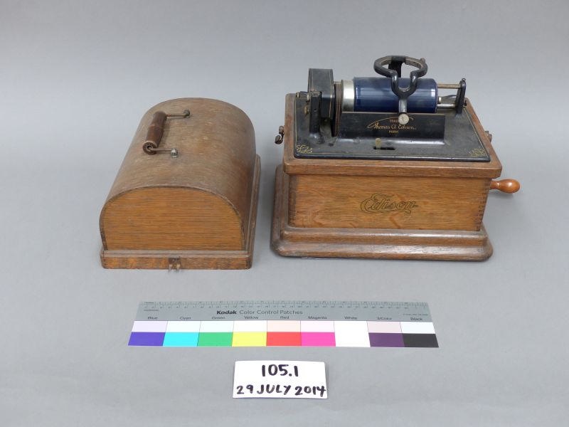 Cylinder player; Edison; Unknown; 105.1 | eHive