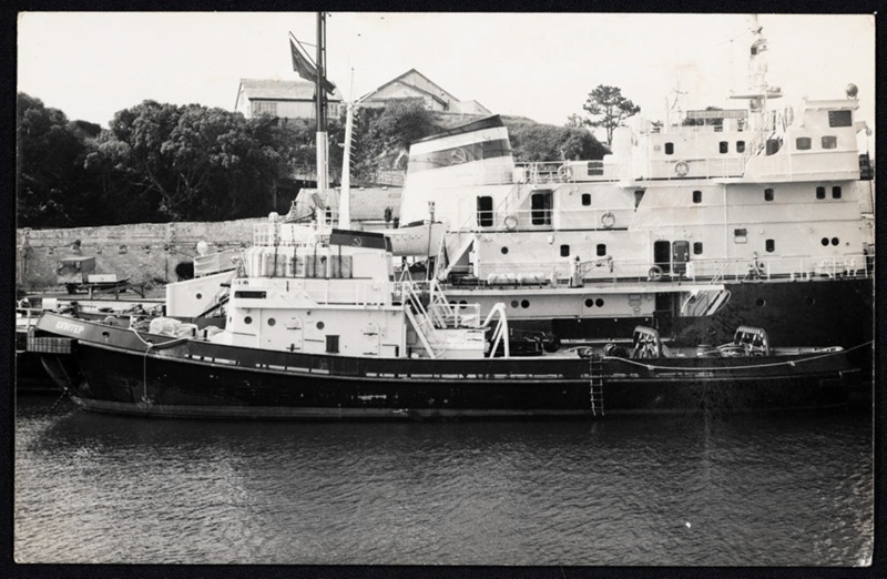 The USSR tug 'Jupiter' in port.; Michael D. J. Lennon; 1950-2000; 11499 ...