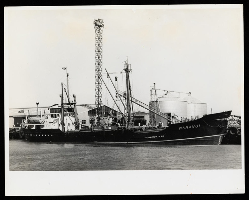 The 'Maranui' at wharf.; Unknown; 1950-2000; 11798.1 | eHive