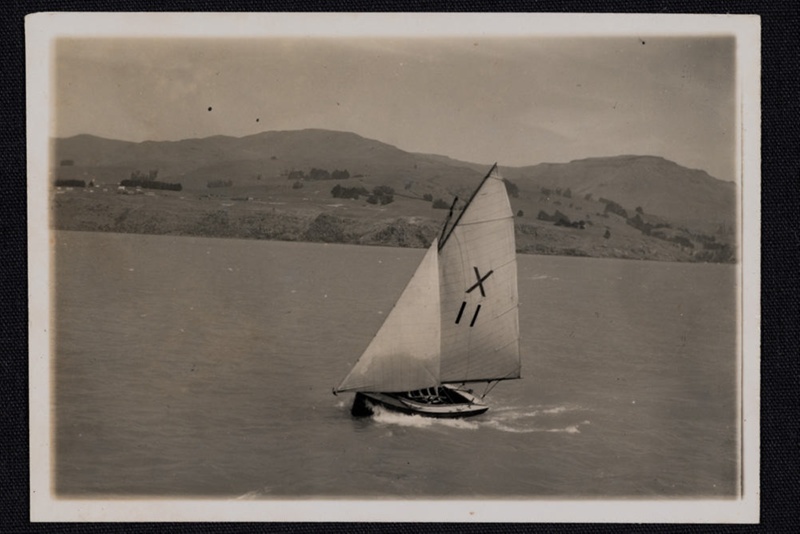 Yacht 'Genie', belonging to Elliot Sinclair. 1950-1953.; Unknown; 1950 ...