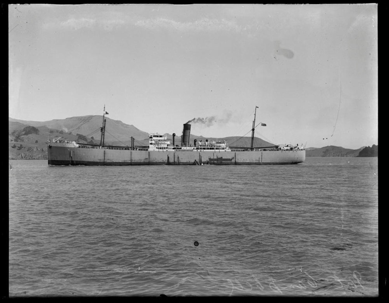 The 'Port Cambell' in Lyttelton Harbour.; Unknown; 1900-1950; 12353.1 ...