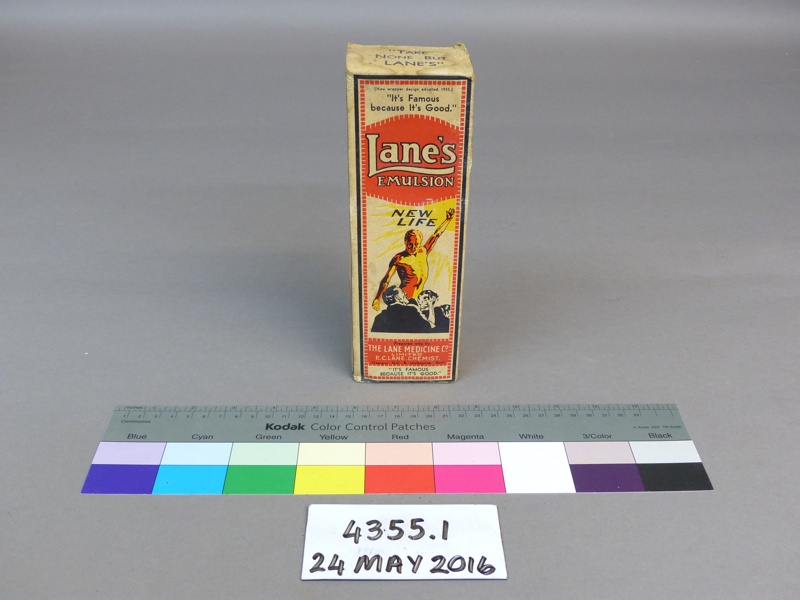 Dietary Supplement The Lane Medicine Company Limited Unknown 4355 1 On NZ Museums