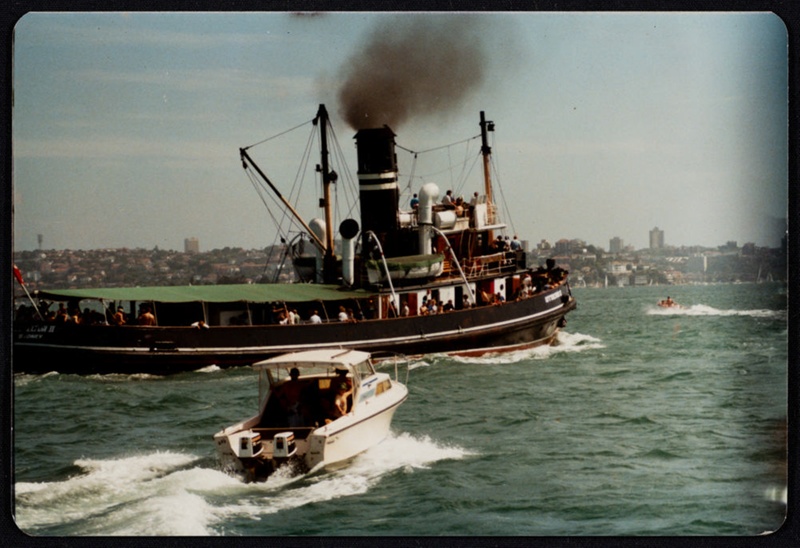The tug 'Lyttelton II' in Sydney 1984.; Unknown; 1984; 11211.1 | eHive