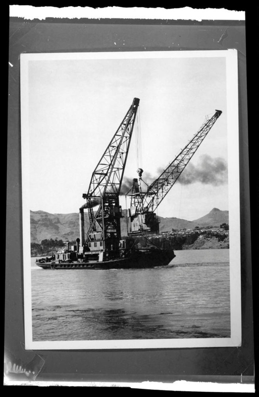 The 'Rapaki' in Lyttelton Harbour.; Unknown; 1900-1950; 11202.1 | eHive