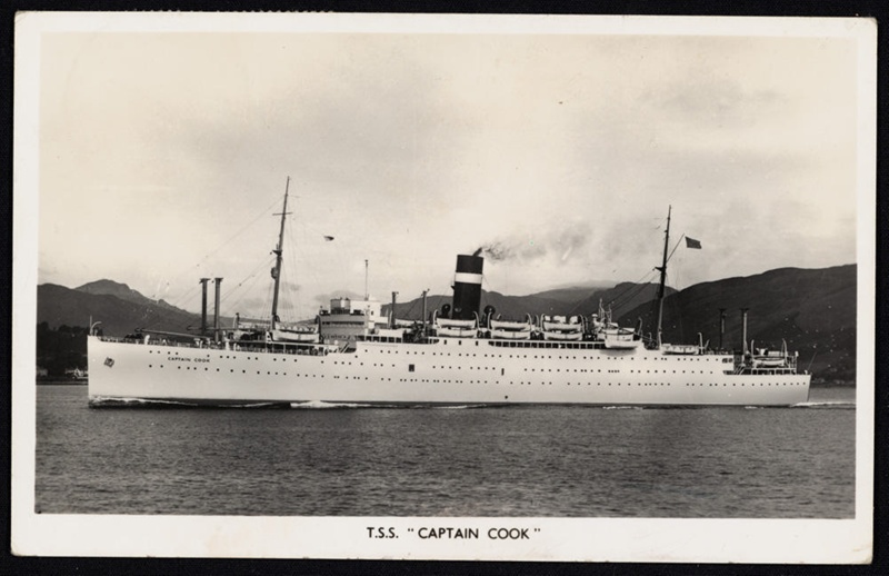 The T.S.S. "Captain Cook".; Unknown; 1950-2000; 9171.1 | eHive