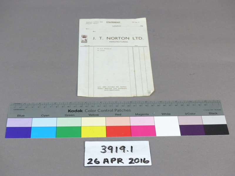 Invoice; Unknown; Unknown; 3919.1 | eHive