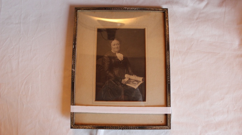 Framed photograph of Sarah Souter; Unknown; KMBS 0190.1 | eHive