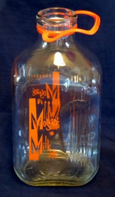Morgan Dairy Half Gallon Milk Container; D2014.041 | eHive