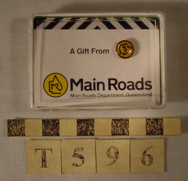 TIE PIN (in box); T-596-0 | eHive
