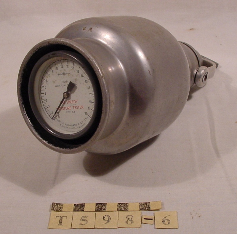 MOISTURE TESTER - MOISTURE TESTER KIT; Thomas Ashworth & Co. LTD; T-598 ...