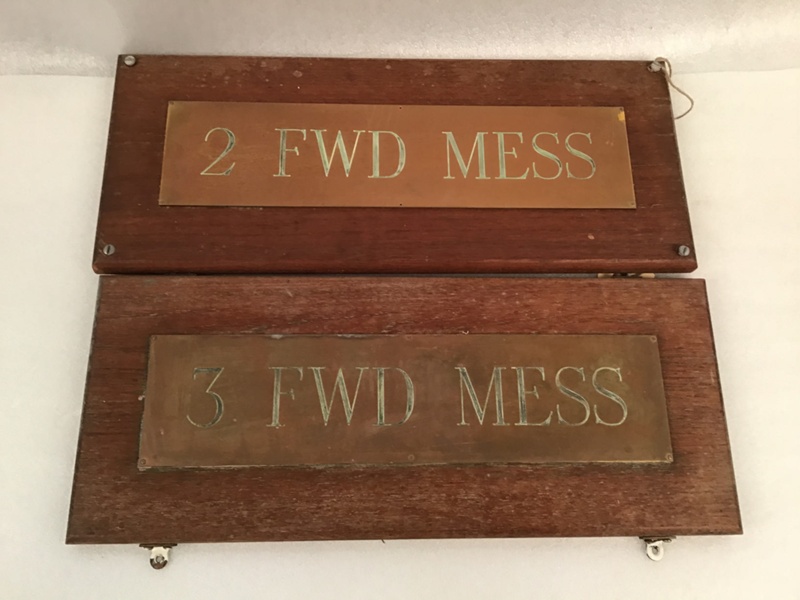 Name Board; Mess; HMAS Sydney IV; NAVY-15602-00 | eHive