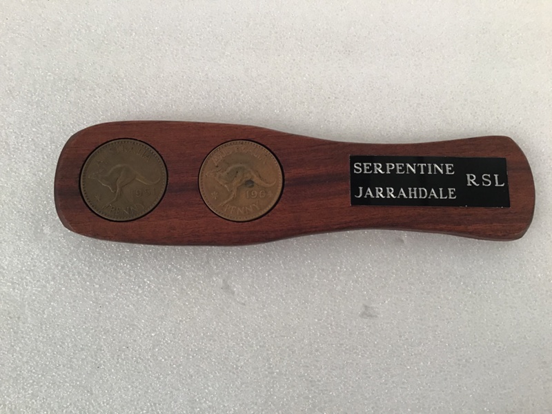 Presentation; Two Up Kip; 1951 and 1964 Pennies; HMAS Collins; NAVY ...