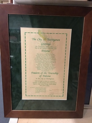 Certificate; Freedom of Entry; HMAS Paluma; 1990; NAVY-15785-00 | eHive