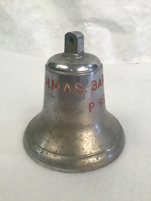 Ship’s Bell; HMAS Barricade P98; NAVY-15026-00 | eHive