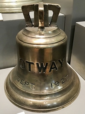 Bell; HMAS Otway (I) Ship's Bell; Circa 1927; NAVY-133 | eHive
