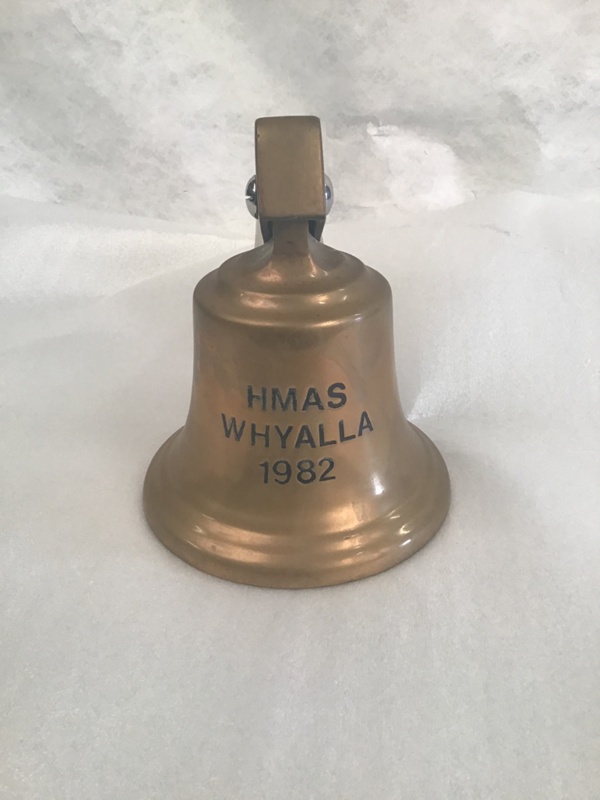 Ship’s Bell; Clapper; HMAS Whyalla II 1982; NAVY-2489-00 | eHive