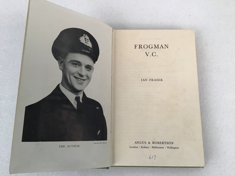 Book; Frogman V.C.; Ian Fraser; 1957; NAVY-15735-00 | eHive