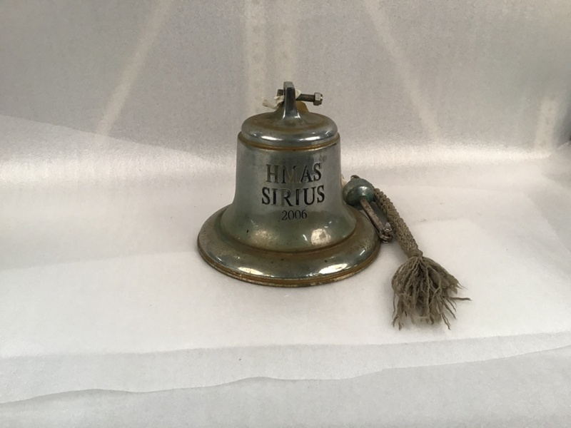 Ship’s Bell and Clapper; HMAS Sirius; NAVY-15116-00 | eHive