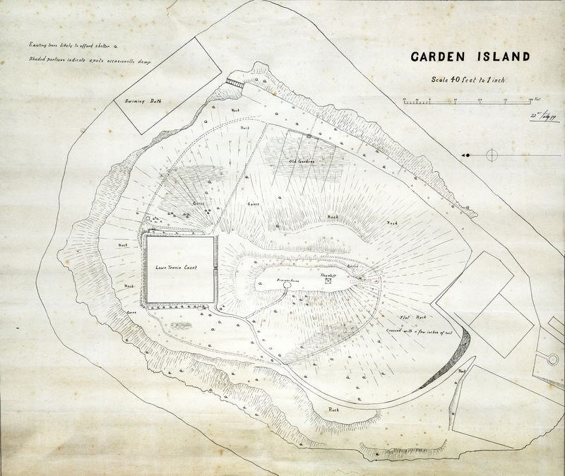 Map of Garden Island, Sydney NSW ; 22 July 1899; RANHC-2025-231 | eHive