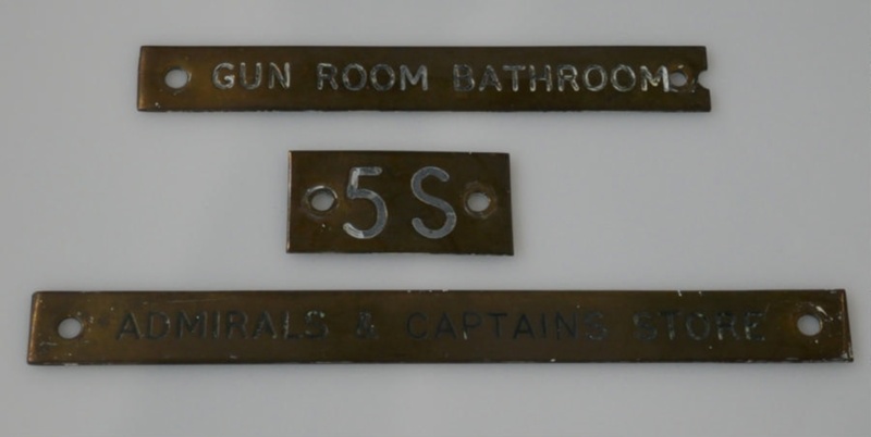 HMAS Melbourne Signs and Stickers; Unknown; NAVY-41427-0 | eHive