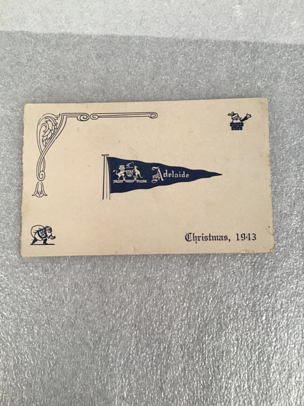 Christmas Card; HMAS Adelaide II; 1943; NAVY-3121-00 | eHive