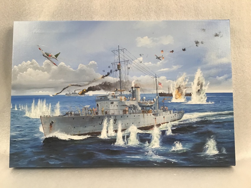 Artistic Representation of Attack; HMAS Pirie; WW II; NAVY-15227-00 | eHive