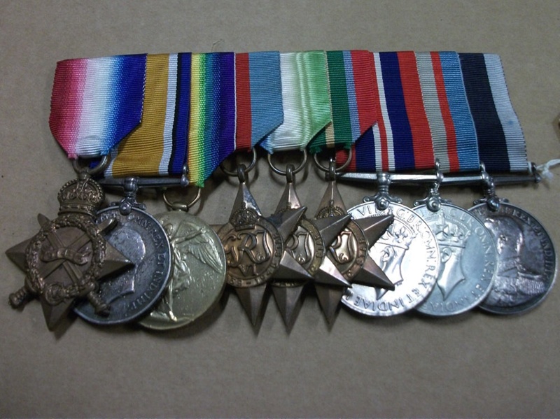 Medals; Leading Seaman William David Mummery RN, RAN; 1918-1945; NAVY ...
