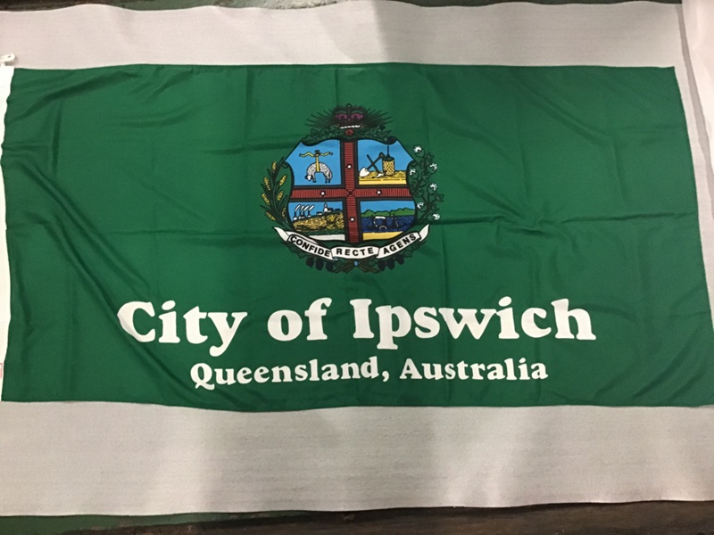 Flag; City of Ipswich; HMAS Ipswich II; 2007; NAVY-3019-00 | eHive