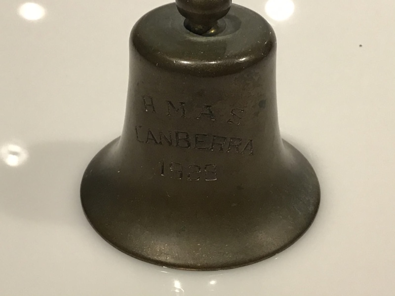 Ships Bell (small) HMAS Canberra 1928.; Circa 1928; NAVY-15054-00 | eHive
