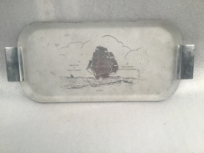 Presentation; Tray; HMAS Bayonet; 1974; NAVY-2905-00 | eHive