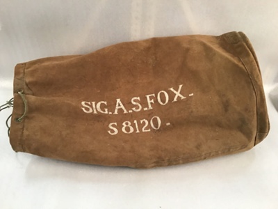 Kit Bag; Signalman A.S.Fox; WW II; NAVY-15494-00 | eHive