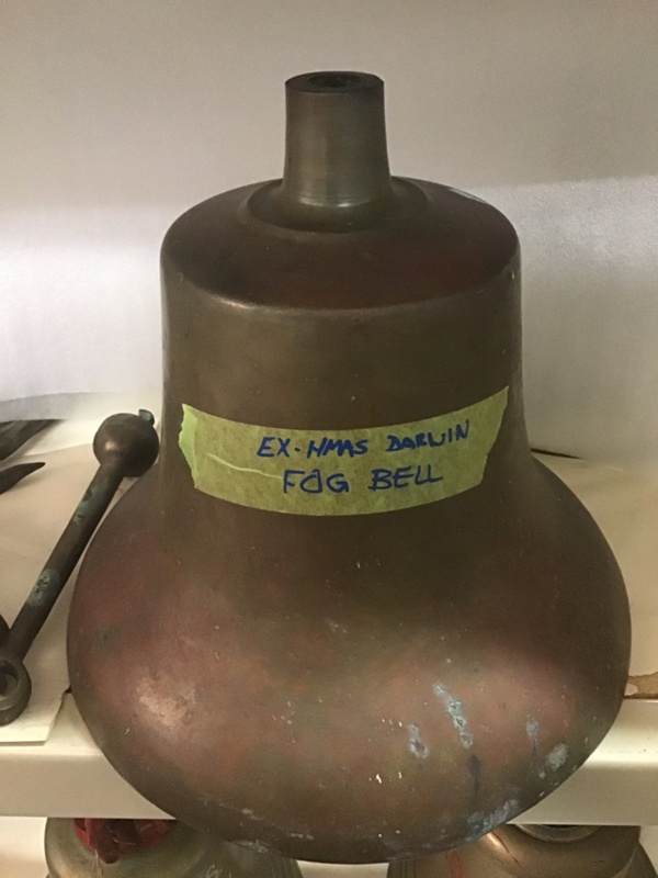 Ship’s Fog Bell and Clapper; HMAS Darwin; NAVY-15038-00 | eHive