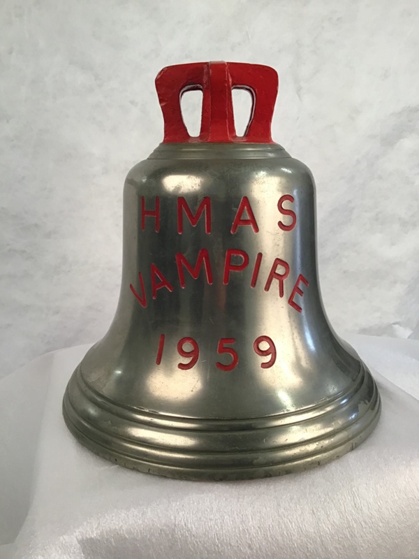 Ship’s Bell; HMAS Vampire II 1959; NAVY- 3718-00 | eHive