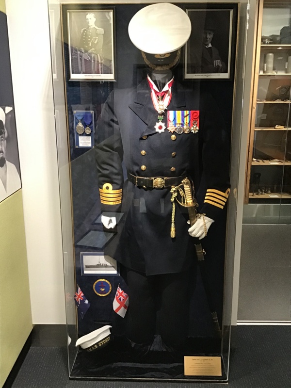 Uniform; Captain John C. T. Glossop, CB., RN; HMAS Sydney I; NAVY-15318 ...