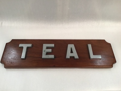 Name Board; HMAS Teal; NAVY-879-00 | eHive