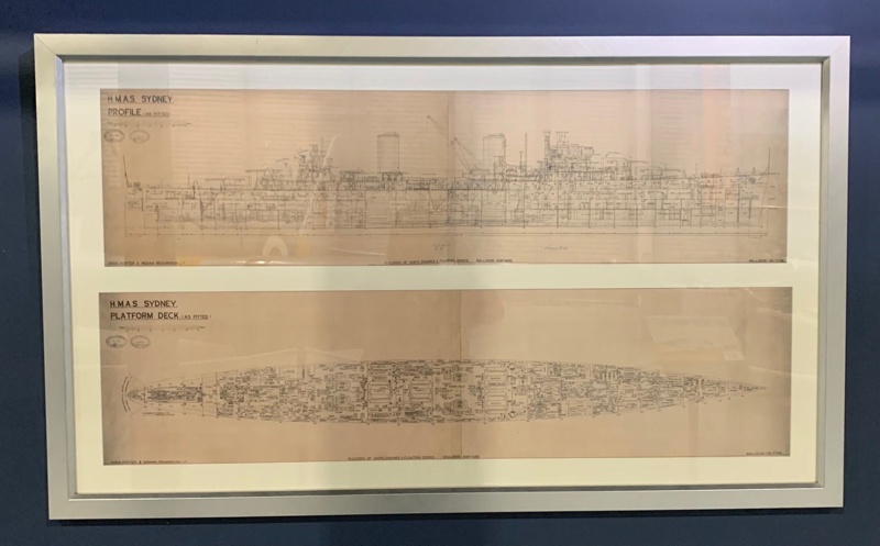 HMAS Sydney Ship drawings; Unknown; 1930's; NAVY-40606-0 | eHive