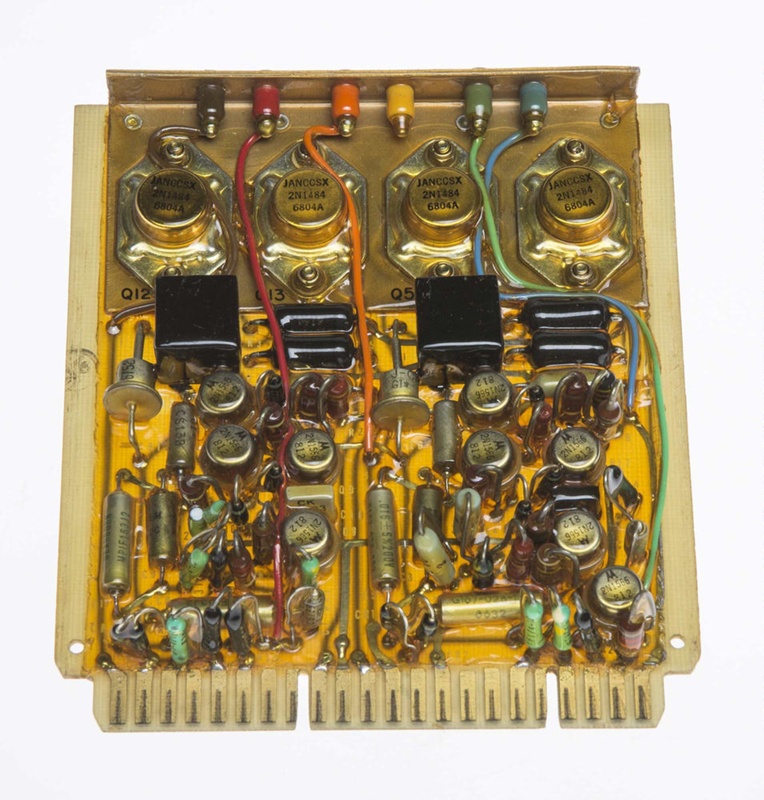 Printed Circuit Board from an aircraft navigation computer; Unknown ...