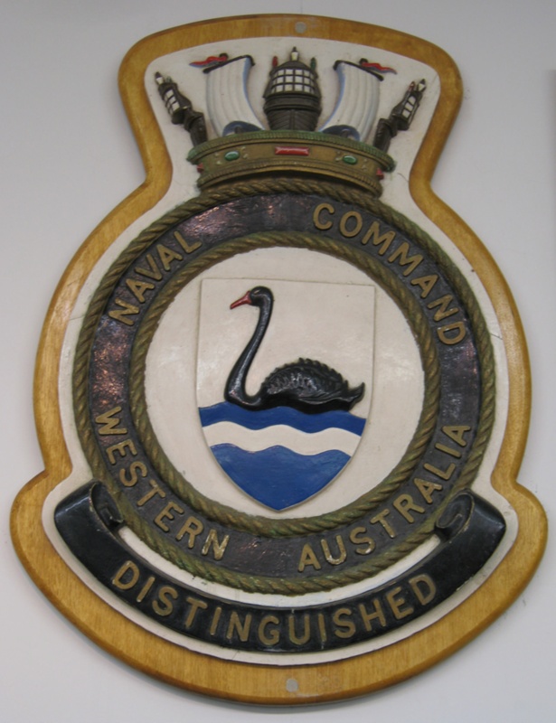 Large crest - Naval Command Western Australia. (Approximately 70cm high ...