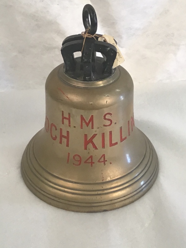 Ship’s Bell; HMS Loch Killin 1944; NAVY-4025-1-00 | eHive