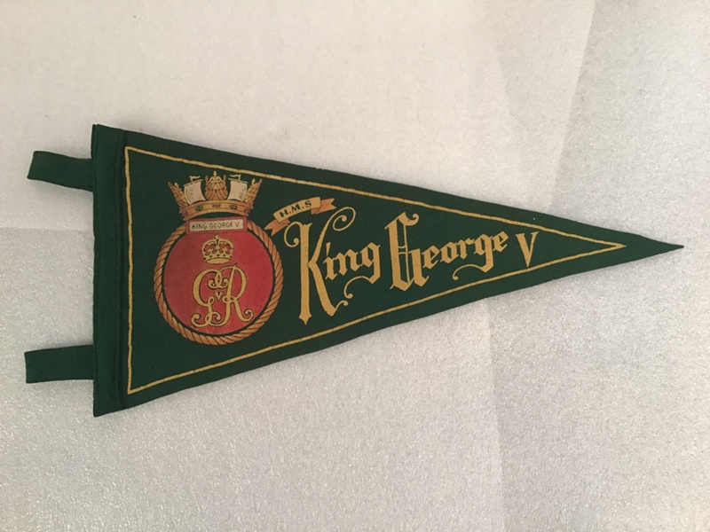 Pennant; HMS King George V; NAVY-3909-00 | eHive