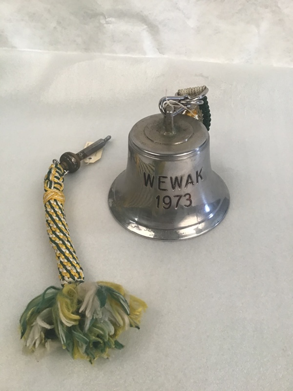 Ship’s Bell, Bell Rope and Clapper; HMAS Wewak 1973; NAVY-84-00 | eHive