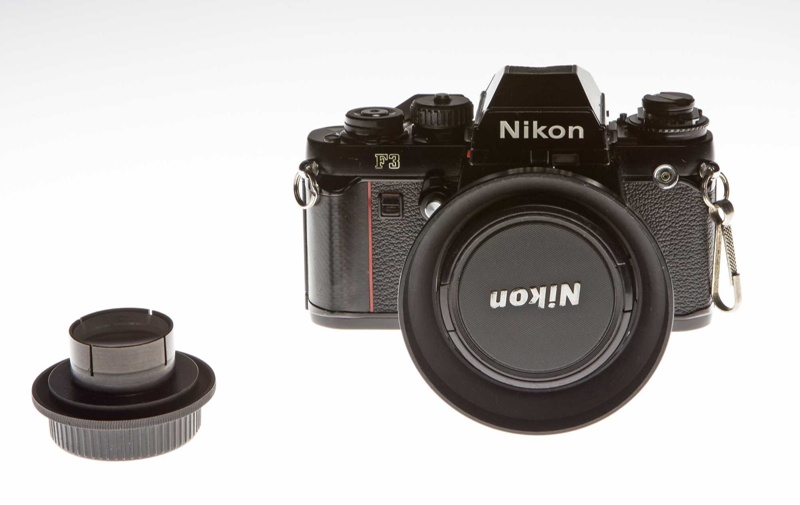 Camera - Nikon F3 - 35mm - with periscope adapter; Nikon Corporation ...